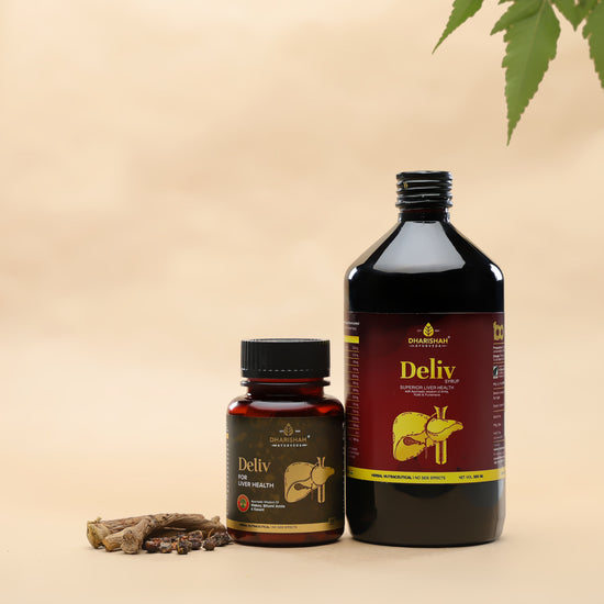 Deliv Combo for Liver Health & Digestion | Dharishah Ayurveda